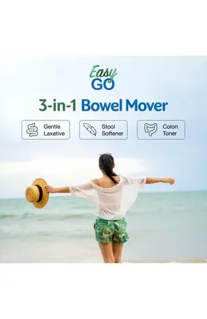 DR. SCHULZE'S Simply Herbs Easy Go Bowel Mover For Colon Health Support And Regular Bowel Movements