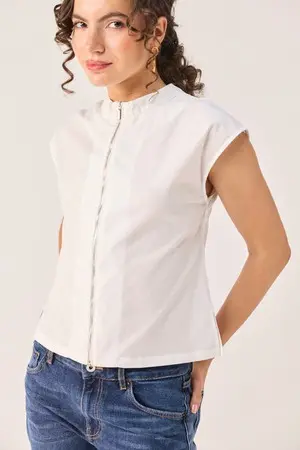 REISTOR Zip Front Top