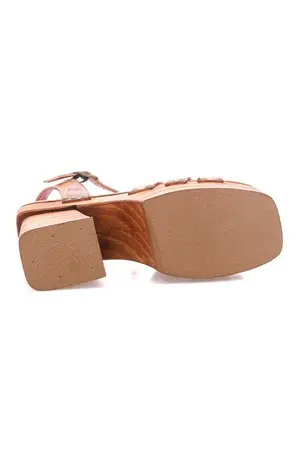 Bed Stu Lyxon Wood Platform - Tan Rustic