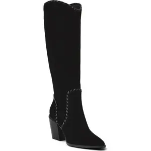 Nine West Rosco Knee-high Western Boots - Black