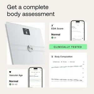 WITHINGS Body Comp Smart Scale: Complete Body Analysis With Wi-fi And Bluetooth Connectivity