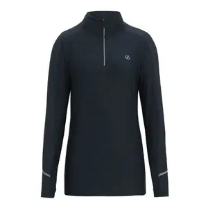 DARE 2B Gravitate Marl Jersey With Quarter Zip And Reflective Accents