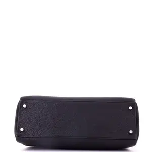 Hermès Kelly Handbag Togo With Palladium Hardware 32 - Black