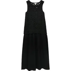 PER UNA BY M&S PER UNA BY M&S Crochet Sleeveless Maxi Dress