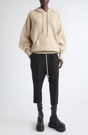 Rick Owens Hun Sweater Hoodie