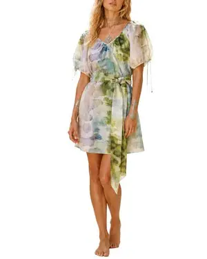 Calypso St. Barth Sasha Dress - Water-2
