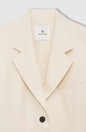 ANINE BING Sara Vest - Cream