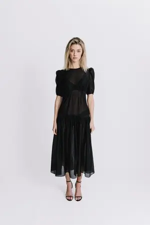 ALYSON EASTMAN Indie Dress - Black