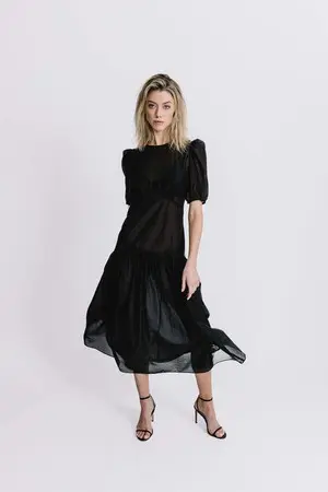 ALYSON EASTMAN Indie Dress - Black