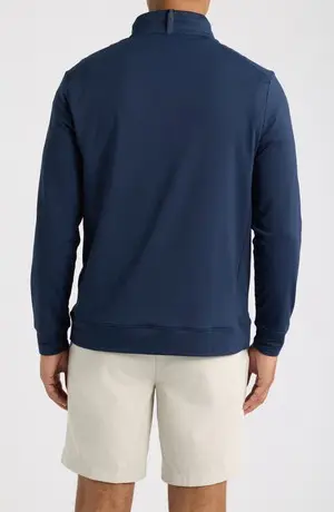 G/fore Brushed Back Quarter Zip Performance Pullover