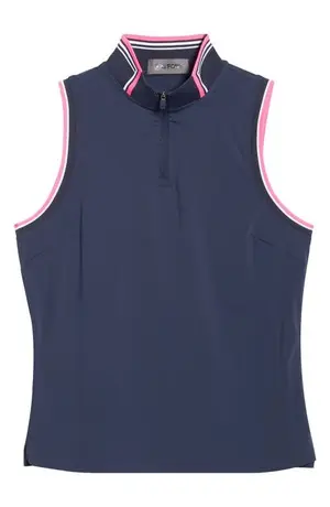 G/fore Tech Mock Neck Upf 50+ Vest