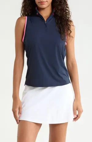G/fore Tech Mock Neck Upf 50+ Vest