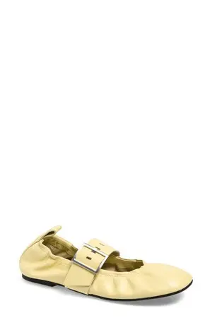ALOHAS Sarea Mary Jane Ballet Flat - Vanilla
