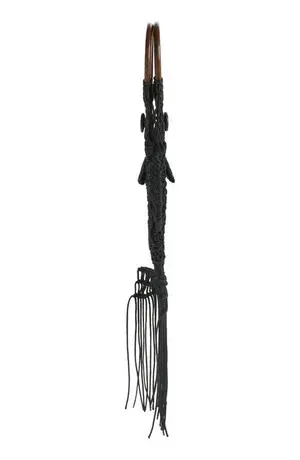ANYA HINDMARCH Macramé Fish Clutch