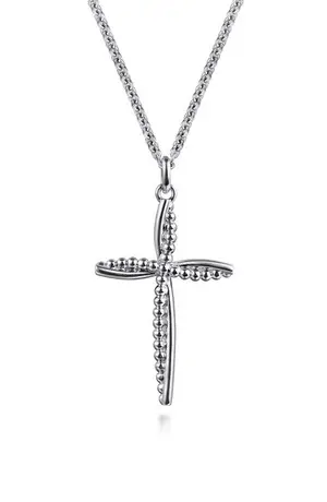 GABRIEL & CO. Cross Pendant Necklace