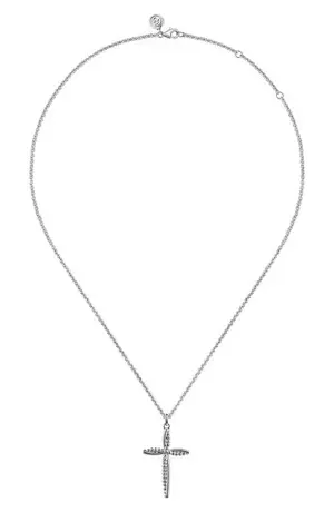 GABRIEL & CO. Cross Pendant Necklace