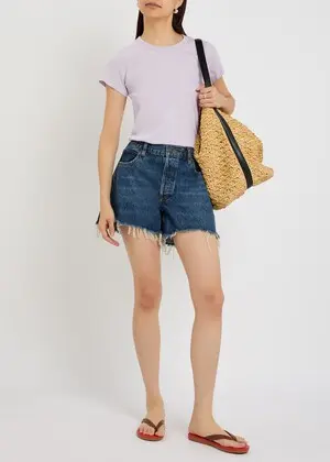 Rag & Bone Slub Cotton Crewneck T-shirt