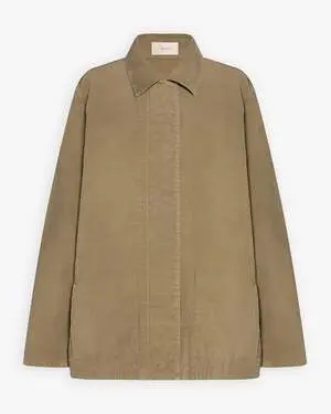 THE ROW Baeza Cotton Jacket - Beige