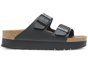 BIRKENSTOCK Arizona Flex Platform Birkoflor - Black