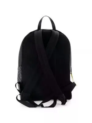 Fendi Zucca Coated Canvas And Leather Backpack