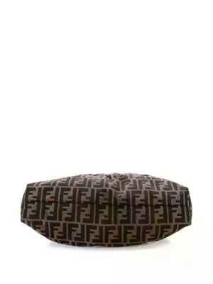 Fendi Chef Zucca Canvas Large Hobo Bag