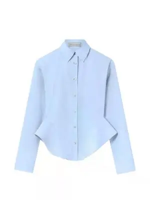 Stella McCartney Peplum-waist Shirt - Blue