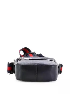 Gucci Gg Coated Canvas Messenger Bag