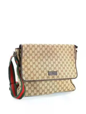 Gucci Gg Canvas Messenger Bag