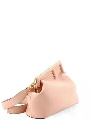 Fendi First Bag Leather Medium Clutch Bag