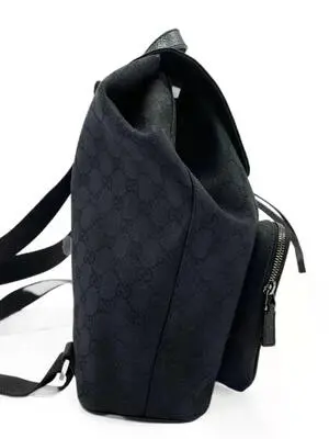 Gucci 2000s Jackie Monogram Canvas Backpack