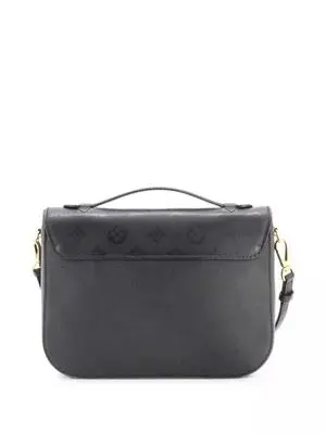 LOUIS VUITTON Very Messenger Monogram Leather Shoulder Bag - Black