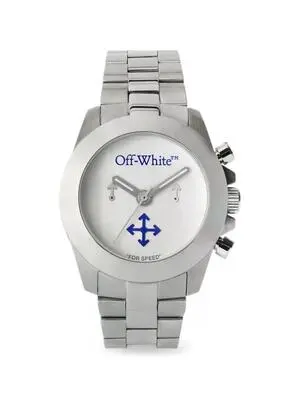 Off-White Reset Chronograph 40mm Watch - White
