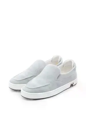 Hermès 2010s Kiddie Suede Sneakers - Grey