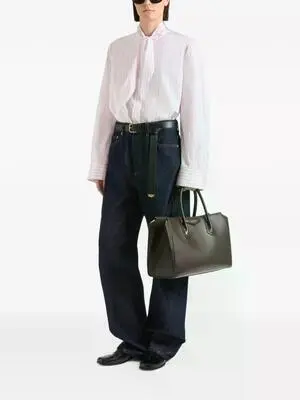 Givenchy Antigona Leather Tote Bag - Brown