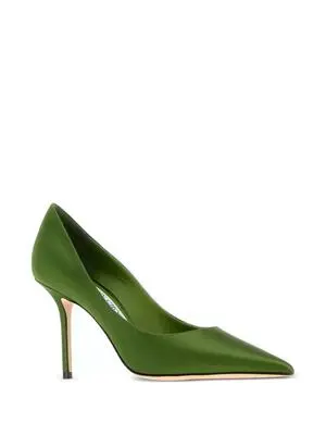 JIMMY CHOO Love 85 Satin Pumps