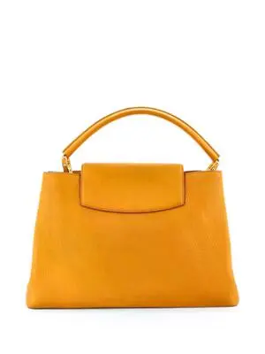 LOUIS VUITTON Capucines Satchel Bag Mm - Yellow