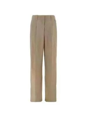 Herno Pleated Trousers - Neutrals