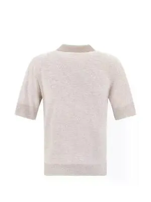 Herno Knit Polo Shirt - Neutrals