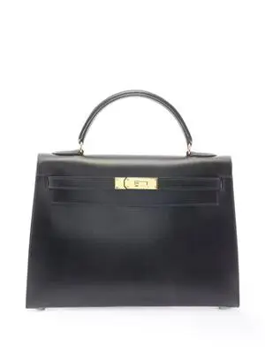 Hermès 1994 Kelly 32 Handbag - Black