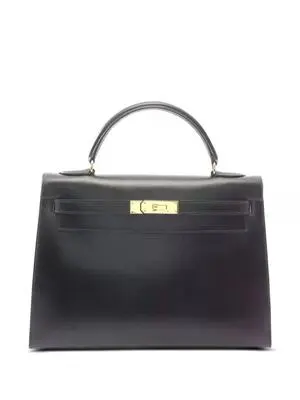 Hermès 1994 Kelly 32 Handbag - Black
