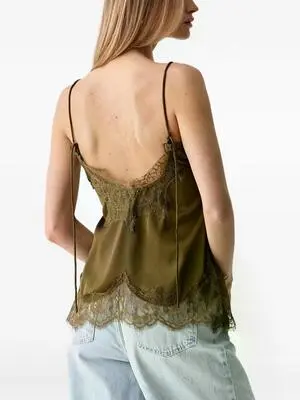 GESTUZ Lace-trim Blouse