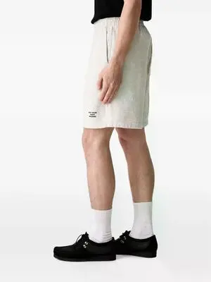 Drole De Monsieur Slogan-print Jersey Shorts