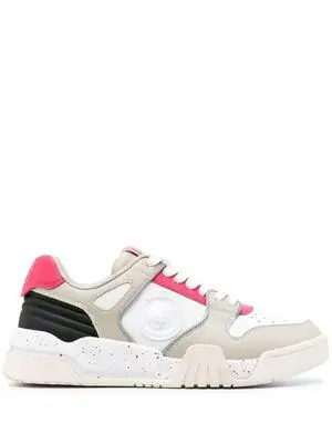 Just Cavalli Panelled Lace-up Sneakers