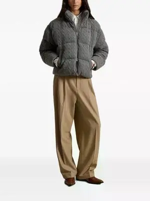 Polo Ralph Lauren Quilted Cable-knit Jacket