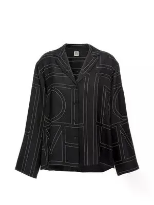 TOTEME Silk Shirt - Black
