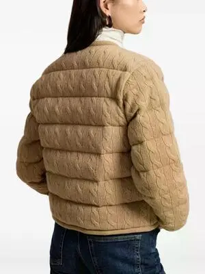 Polo Ralph Lauren Cable-knit Bomber Jacket