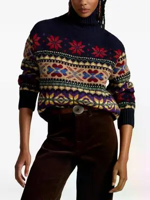 Polo Ralph Lauren Fair Isle Roll-neck Sweater