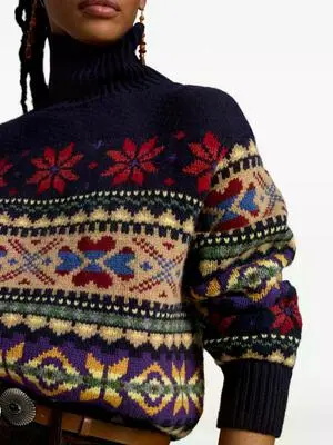 Polo Ralph Lauren Fair Isle Roll-neck Sweater