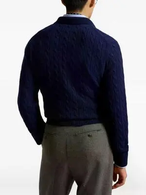 Polo Ralph Lauren Cable-knit Polo Collar Sweater