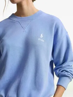 Polo Ralph Lauren Logo Embroidered Crew Neck Sweater